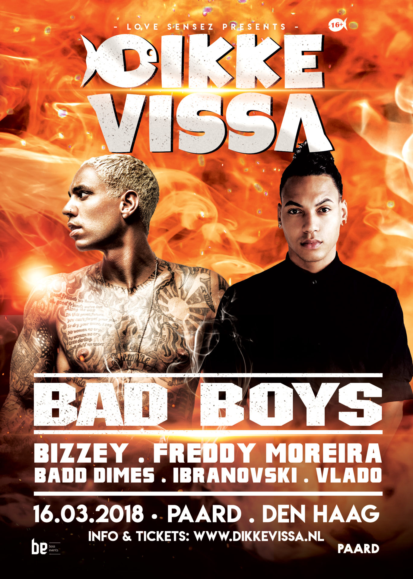 DIKKE VISSA - Bad Boys edition - PAARD